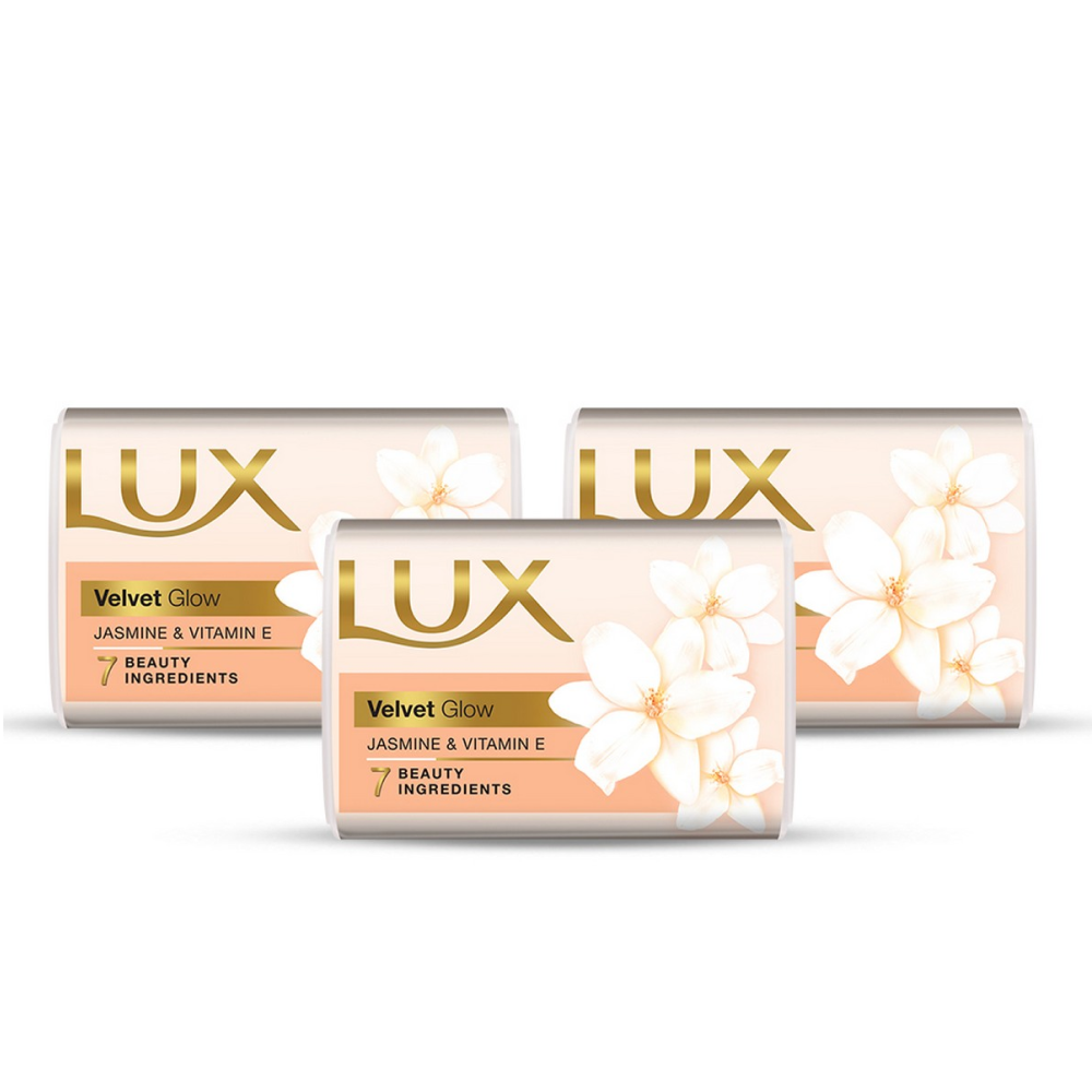 Lux - Velvet Touch Soap Bar Trio White – Highfy.pk