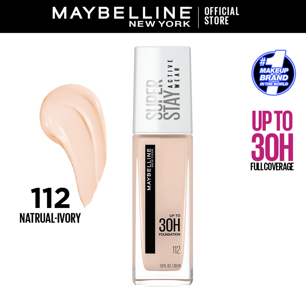 Maybelline New York- Superstay Full Coverage Foundation Natural Ivory ...