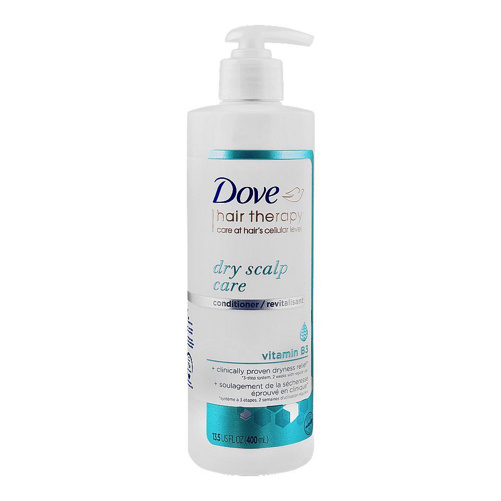 Dove Hair Therapy Dry Scalp Care Vitamin B3 Conditioner, 400ml – Highfy.pk