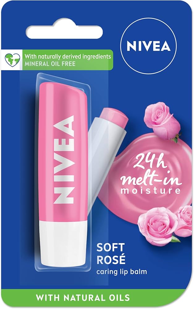 Nivea Soft Rose Lip Care 4.8g – Highfy.pk