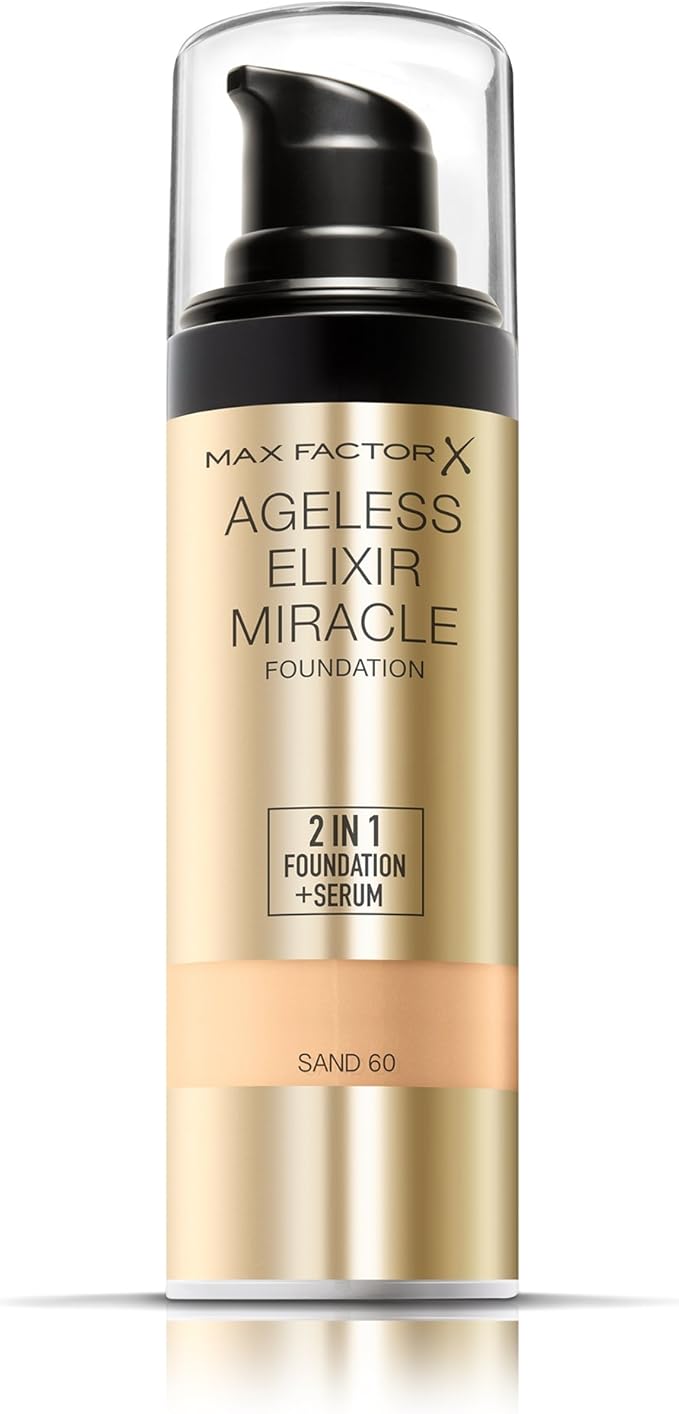 Max Factor - Ageless Elixir 2 in 1 Foundation Plus Serum SPF 15 - Highfy.pk