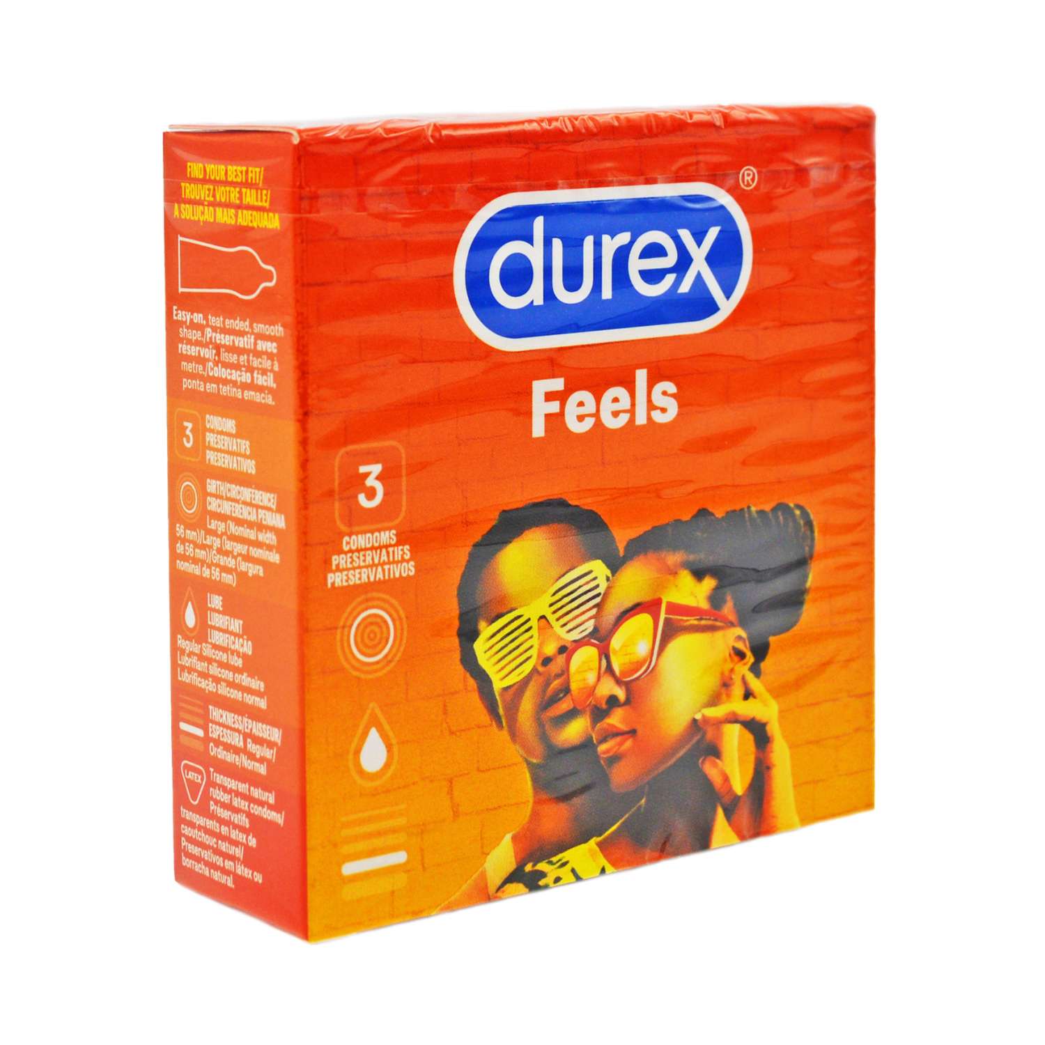 Durex - Condoms Feel 3pk – Highfy.pk