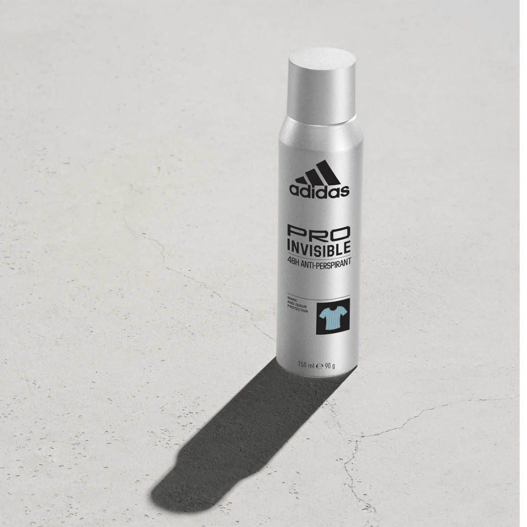 Adidas - Pro invisible Body Spray - 150Ml - Highfy.pk