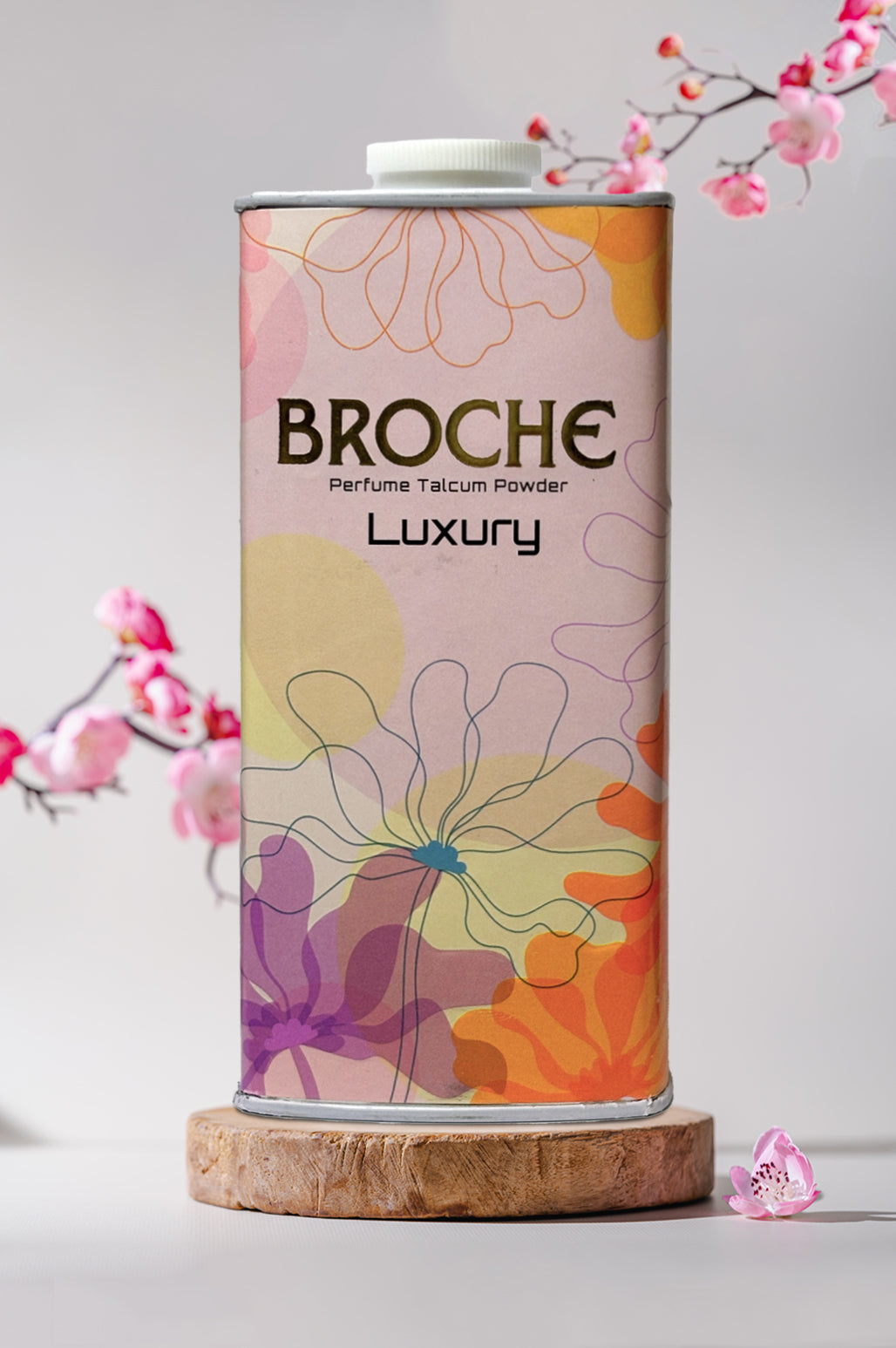 Buy Broche Luxury Talcum Powder – Freshness & Comfort All Day – Highfy.pk