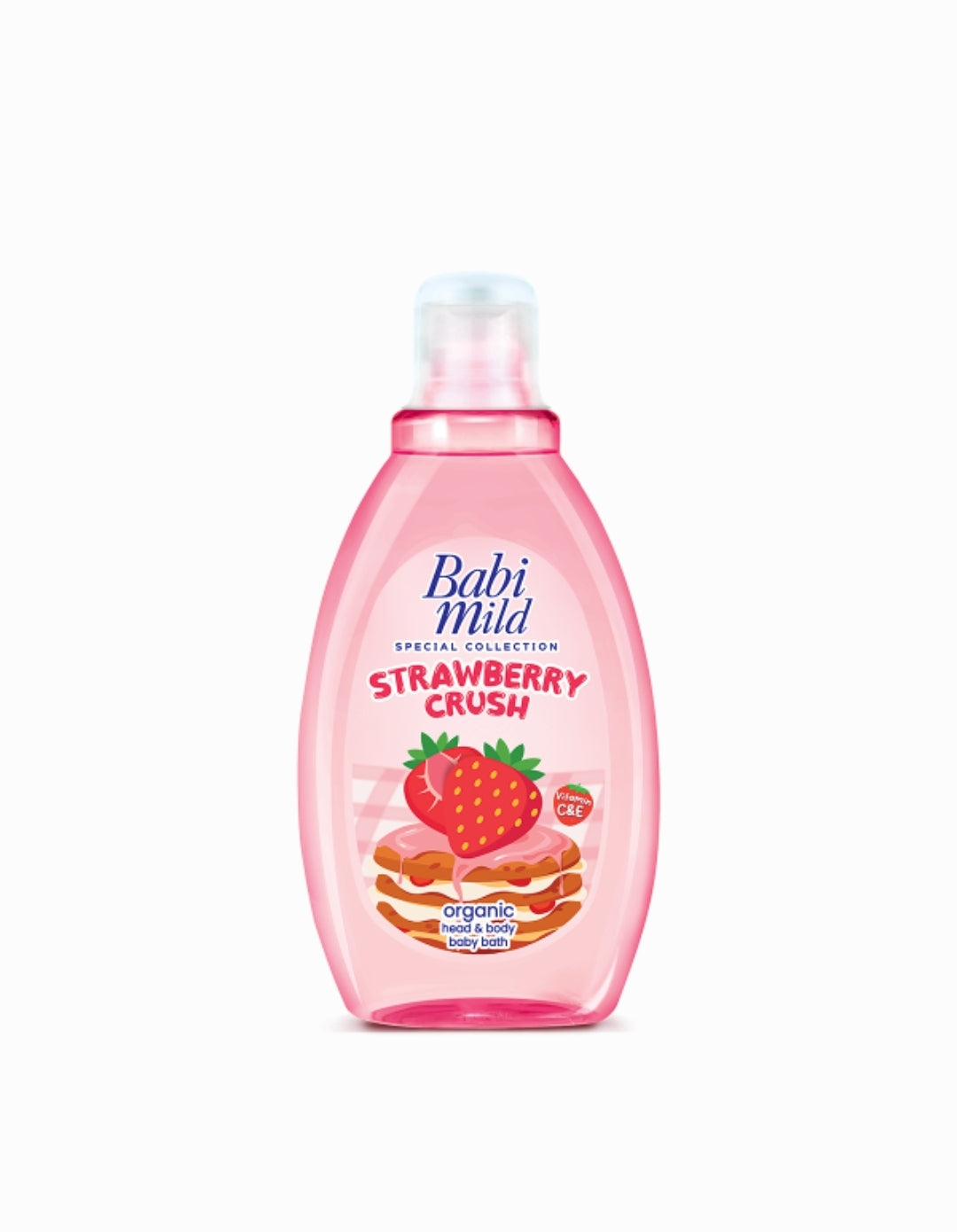 Babi Mild - Head & Body Bath Strawberry Crush - 180ml - Highfy.pk