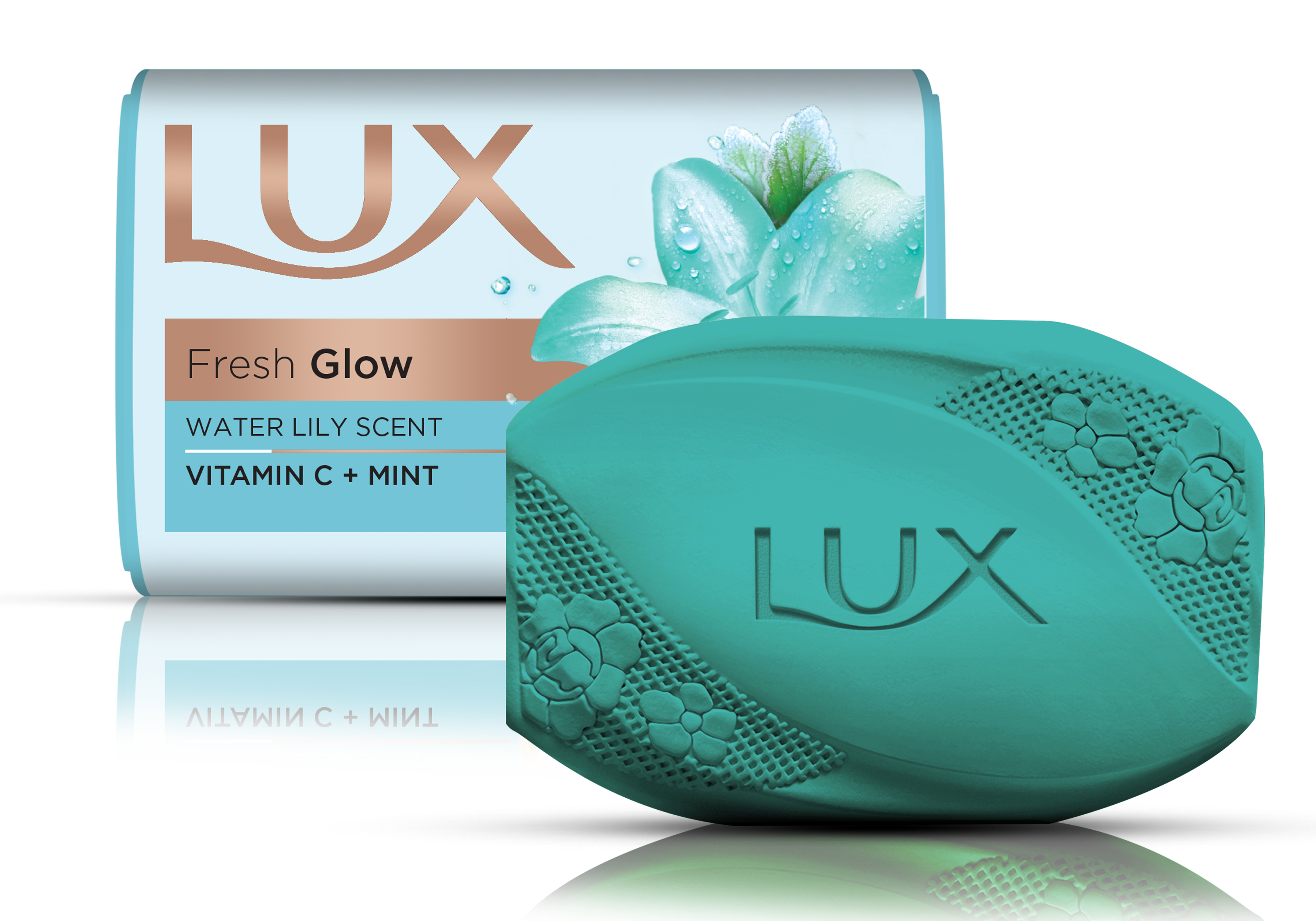 Lux - Fresh Splash Soap Bar Green - 100g - Highfy.pk