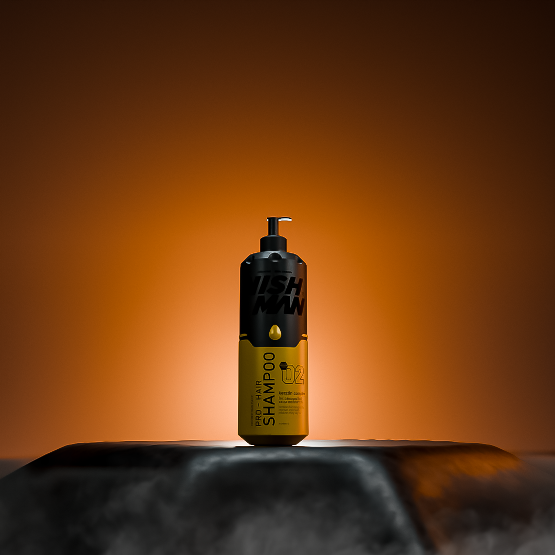 Nishman - Pro Hair Shampoo 02 Keratin Complex for Damaged Hair 400ml ...