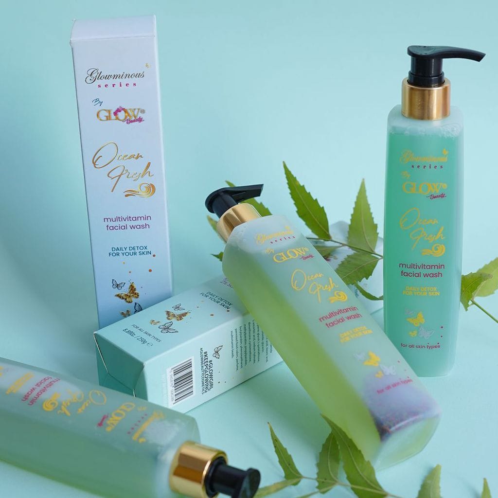 Glow Beauty - Ocean Fresh Multivitamin Facial Wash - Highfy.pk