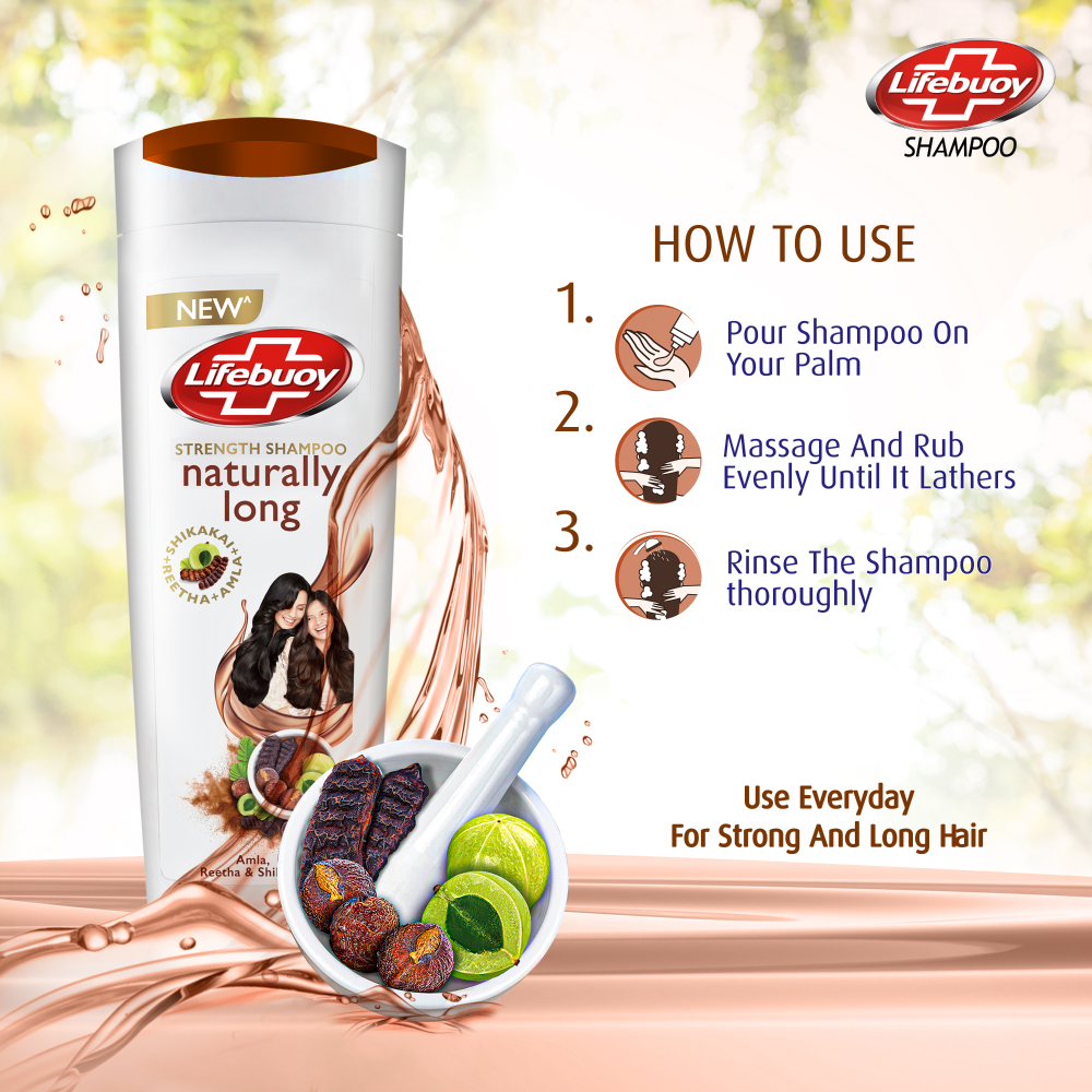 Lifebuoy Naturally Long Shampoo 90Ml – Highfy.pk